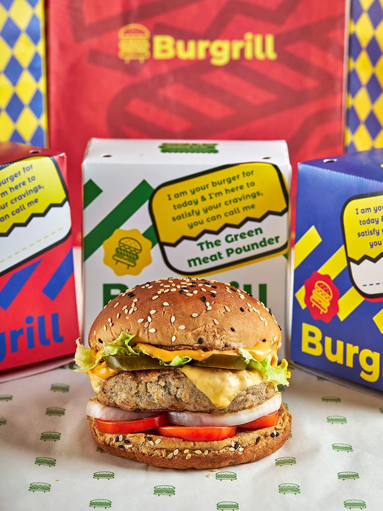 The "Bun-believable" Burgers: Burgrill's Healthy Twist for Gen-Z!